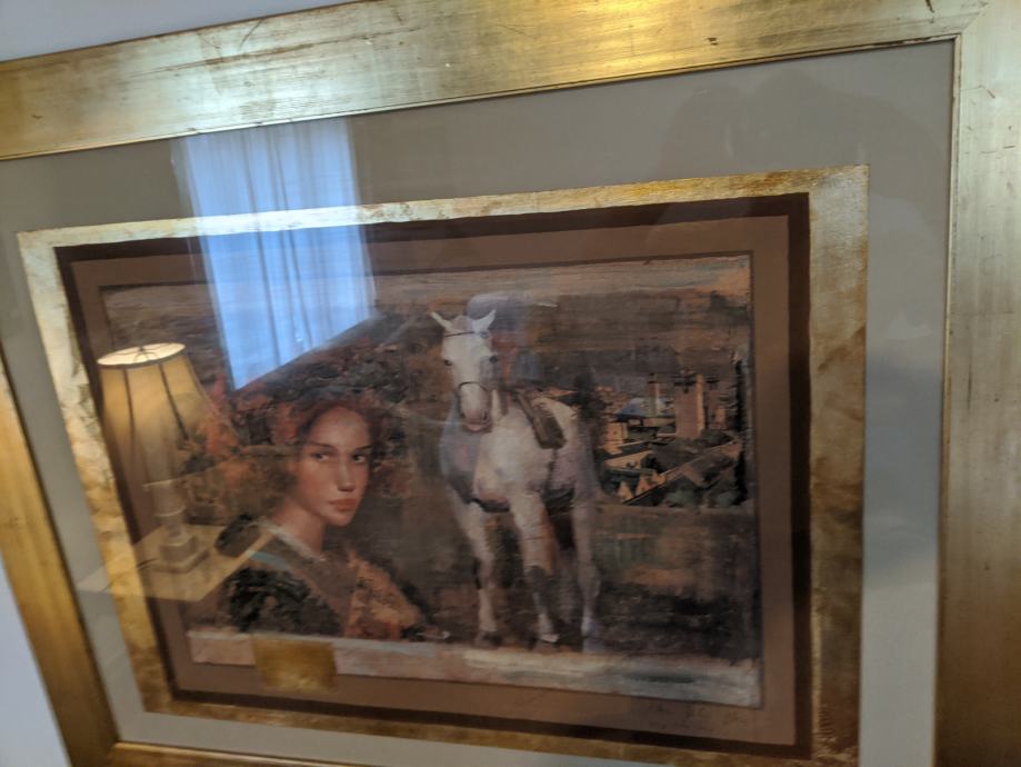 Orginalna Berber grafika dimenzija 80cm x 60cm, autorska edicija