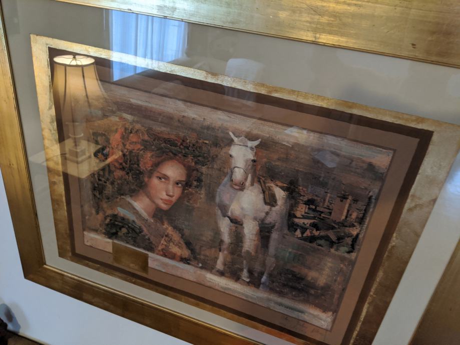 Orginalna Berber grafika dimenzija 80cm x 60cm, autorska edicija