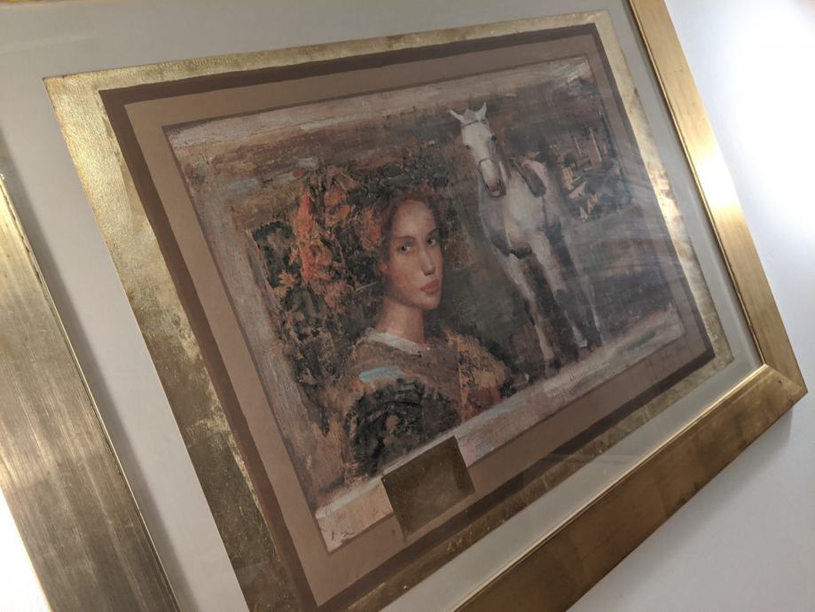 Orginalna Berber grafika dimenzija 80cm x 60cm, autorska edicija