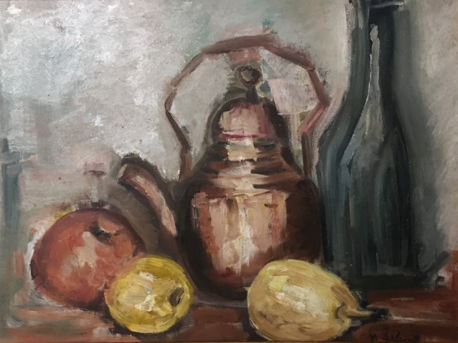 POVOLJNO! Vilko Šeferov – Mrtva priroda - ulje na platnu - 40x30cm