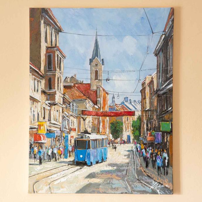 Umjetnička slika Zagreb - Art Kruno
