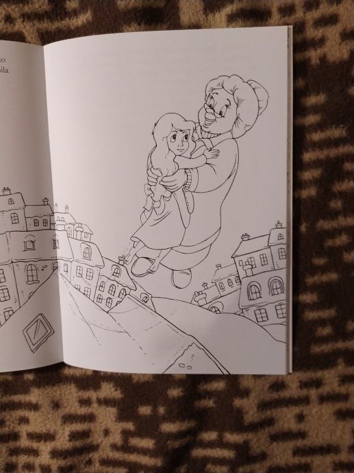 3 slikovnice - 2 bajke-bojanke (F. Salten, Andersen i braća Grimm)