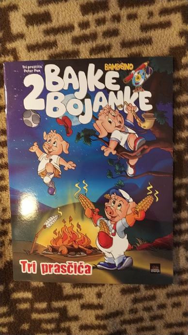 3 slikovnice - 2 bajke-bojanke (F. Salten, Andersen i braća Grimm)