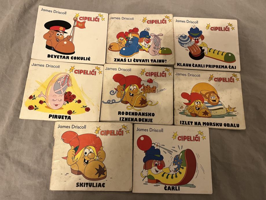 CIPELIĆI lot od 8 slikovnica