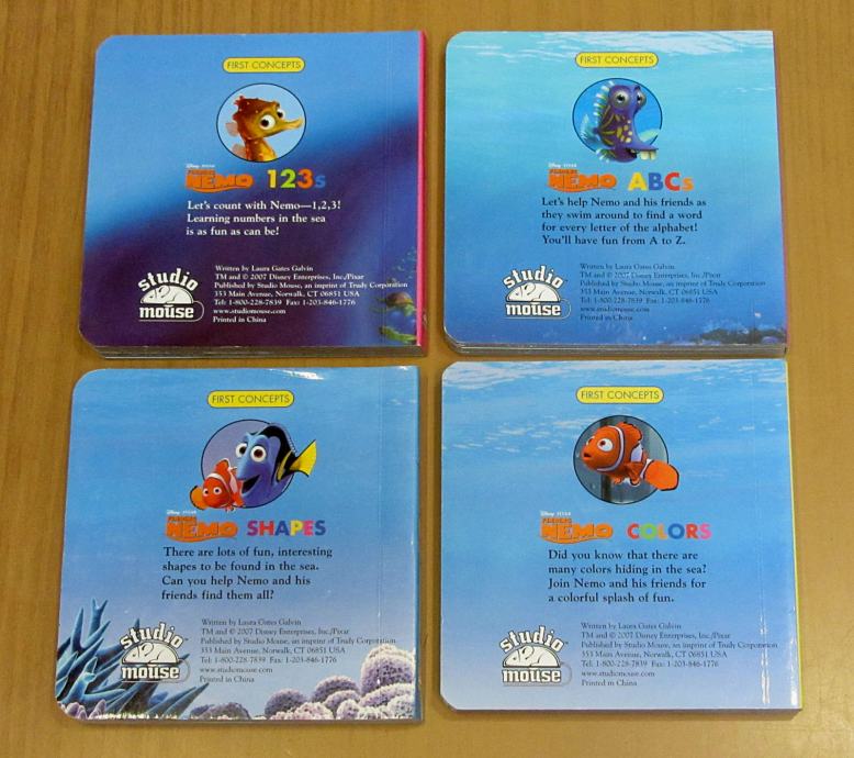 Finding Nemo - 4 slikovnice