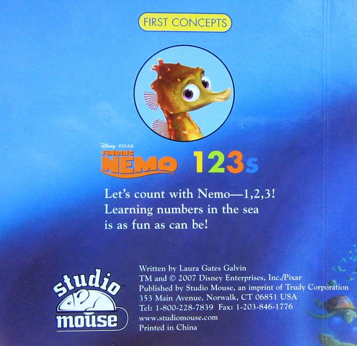 Finding Nemo - 4 slikovnice