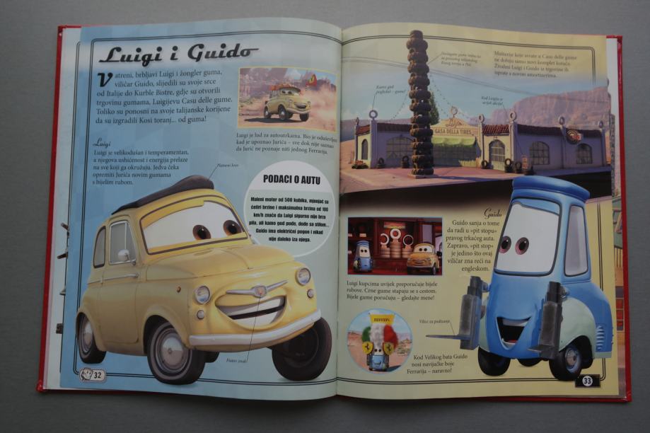 Knjiga Disney Pixar - Svijet autića - Auti brzi vodić - Simon Jowett