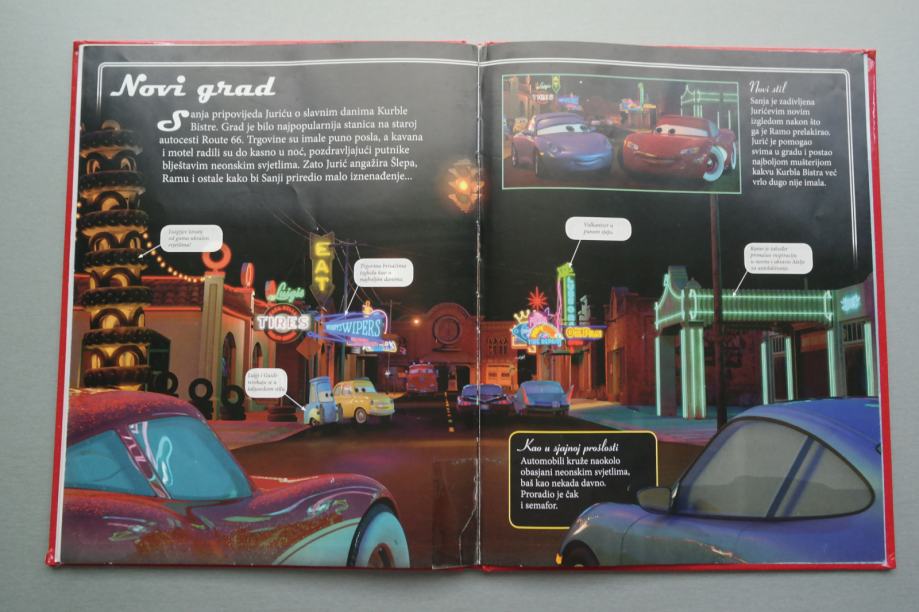 Knjiga Disney Pixar - Svijet autića - Auti brzi vodić - Simon Jowett