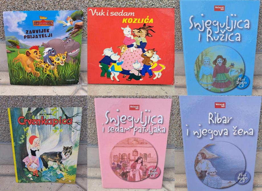 Različite dječje slikovnice