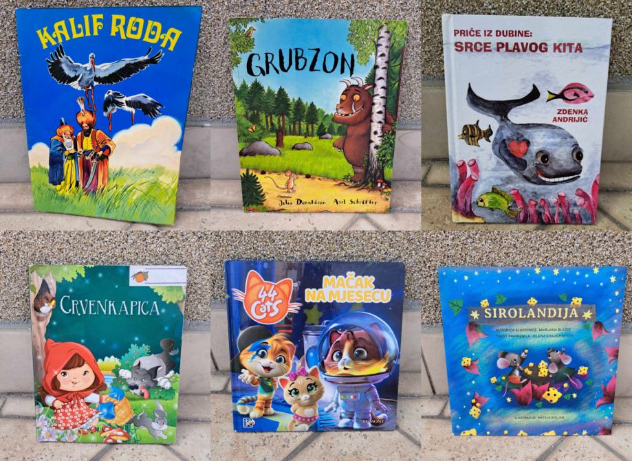Različite dječje slikovnice