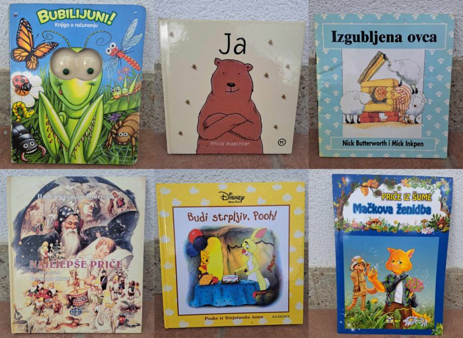 Različite dječje slikovnice