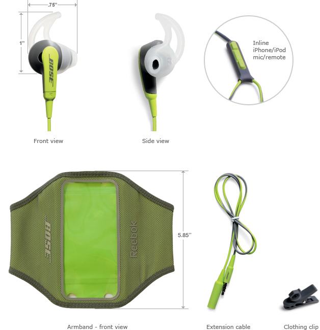 BOSE SIE2i sport slusalice