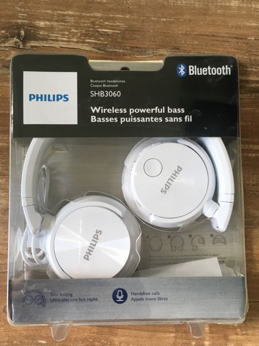 Philips bezicne slusalice bijele garancija