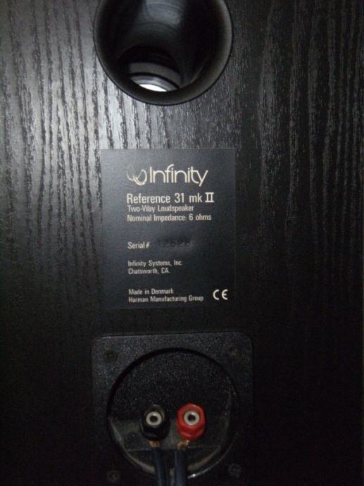 Samostojeći zvučnici Infinity Reference 31 MK II