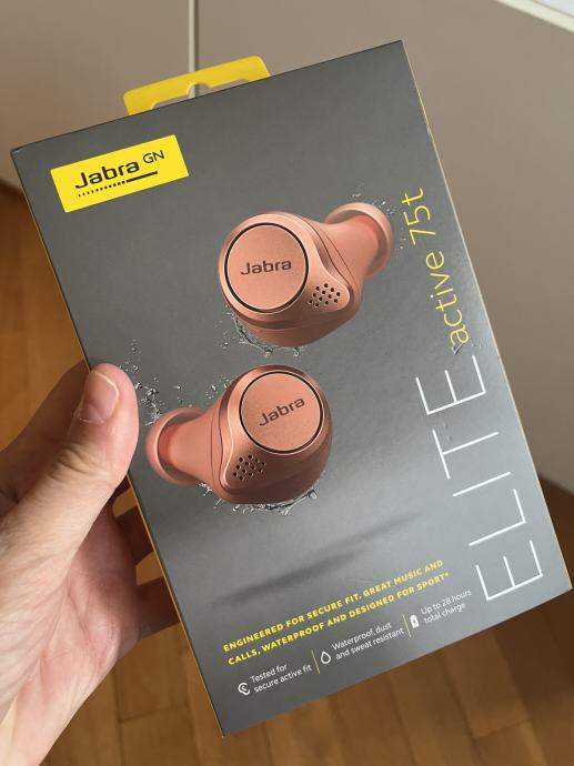 Slušalice JABRA Elite 75T Sienna/Gold rose
