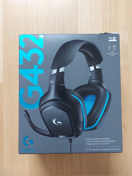 Slusalice Logitech G432