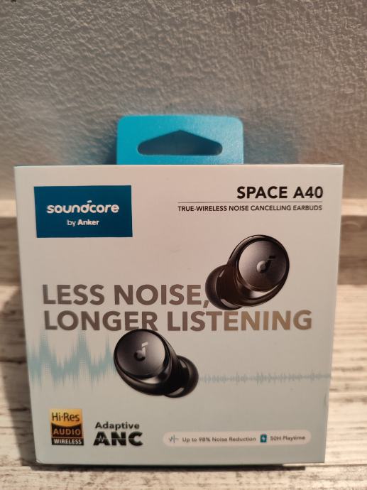 Soundcore space A40 *NOVO*