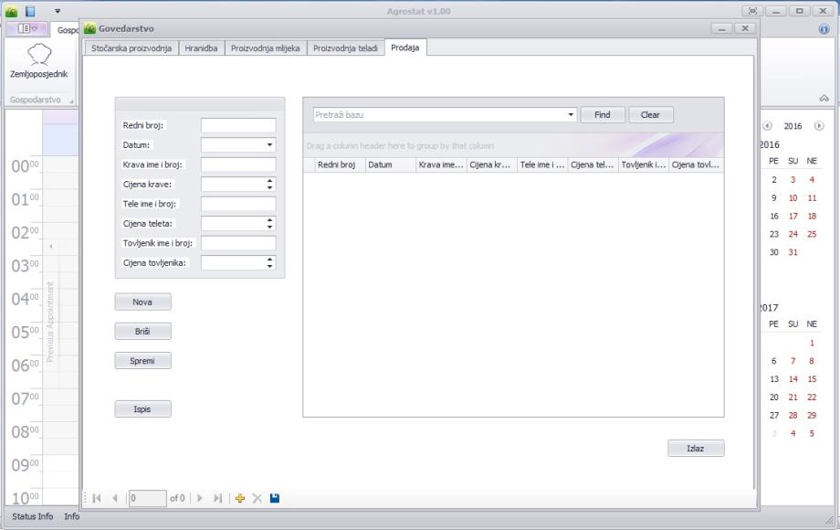 Agrostat računalni program