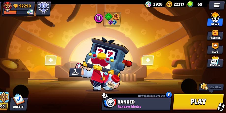 Brawl Stars acc 98/98 92.3k trofeja