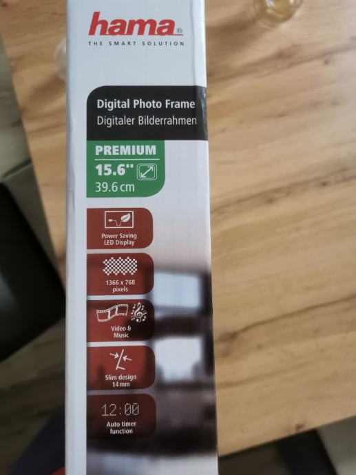DIGITAL PHOTO FRAME HAMA 15.6