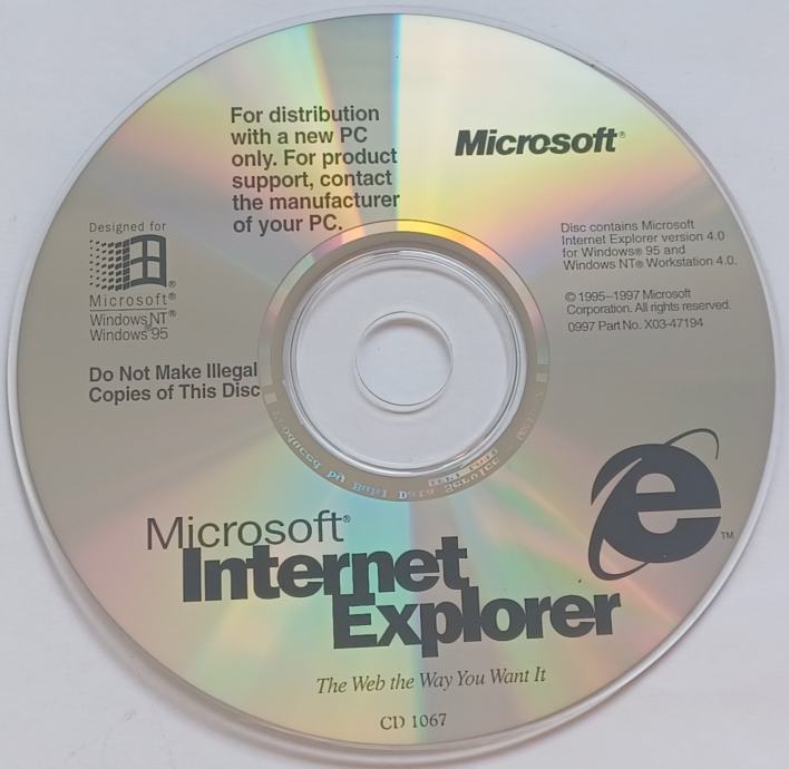 Microsoft Internet Explorer 4.0