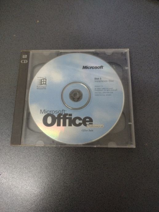 Microsoft Office 7 Professional Disk 1: Installation Disc © 1983- 1995