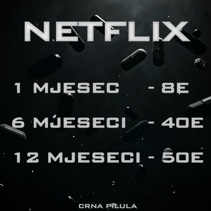 Netflix Premium računi – super cijene!