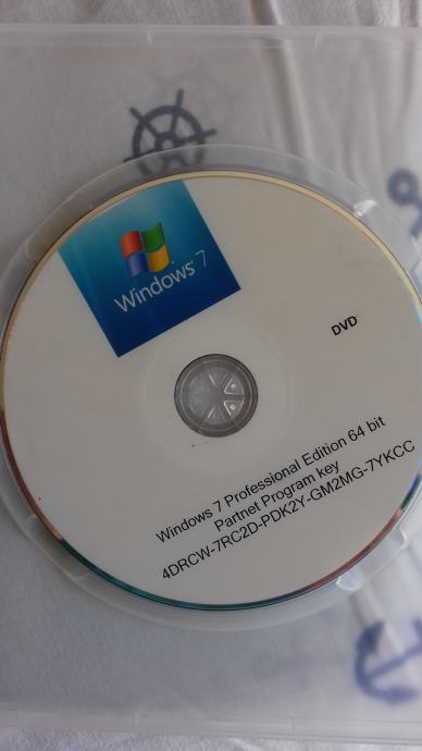 Windows 7 i Windows XP Professional CD