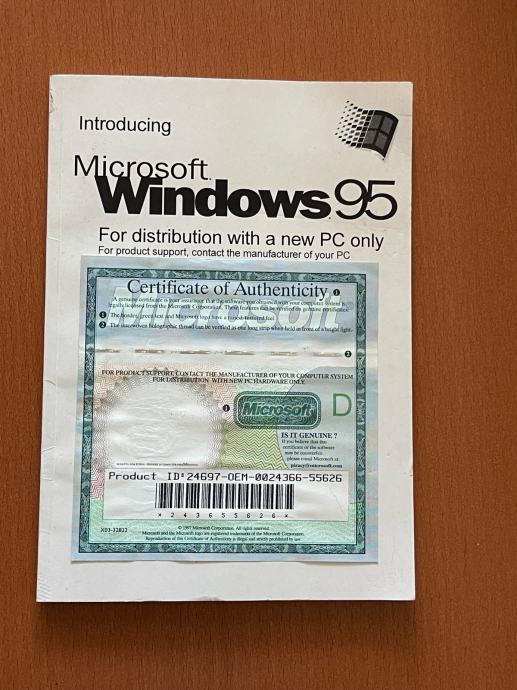 Windows 95 - original