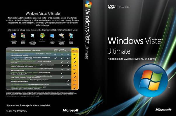 Windows Vista Ultimate 32/64 bit