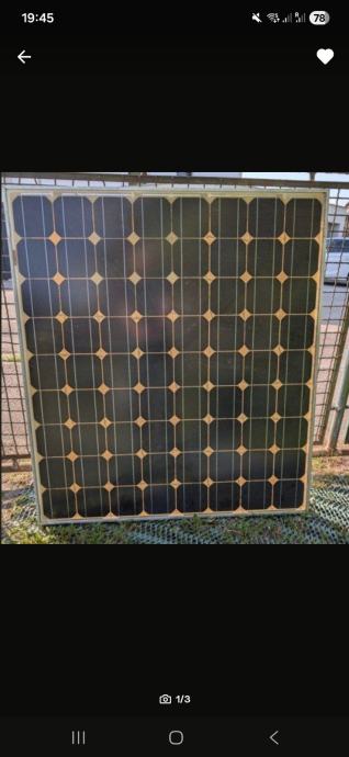 Solarni paneli 180W