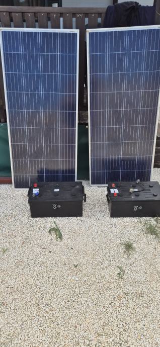 Solarni paneli, akumulatori, solar charge controller