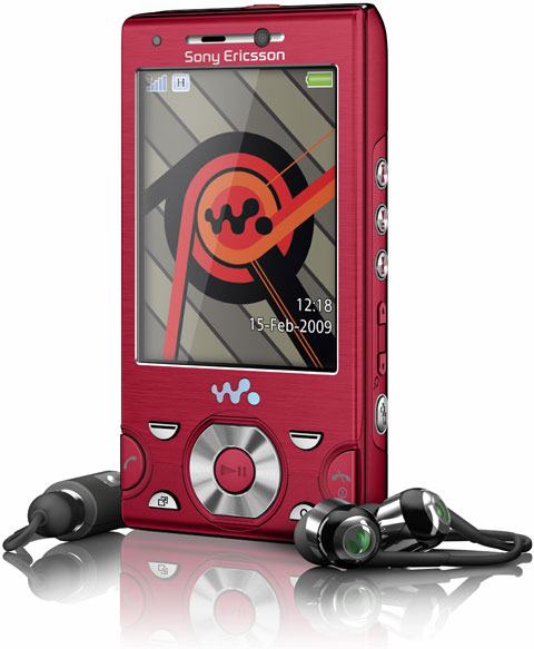 Sony Ericsson W995i crveni - novi