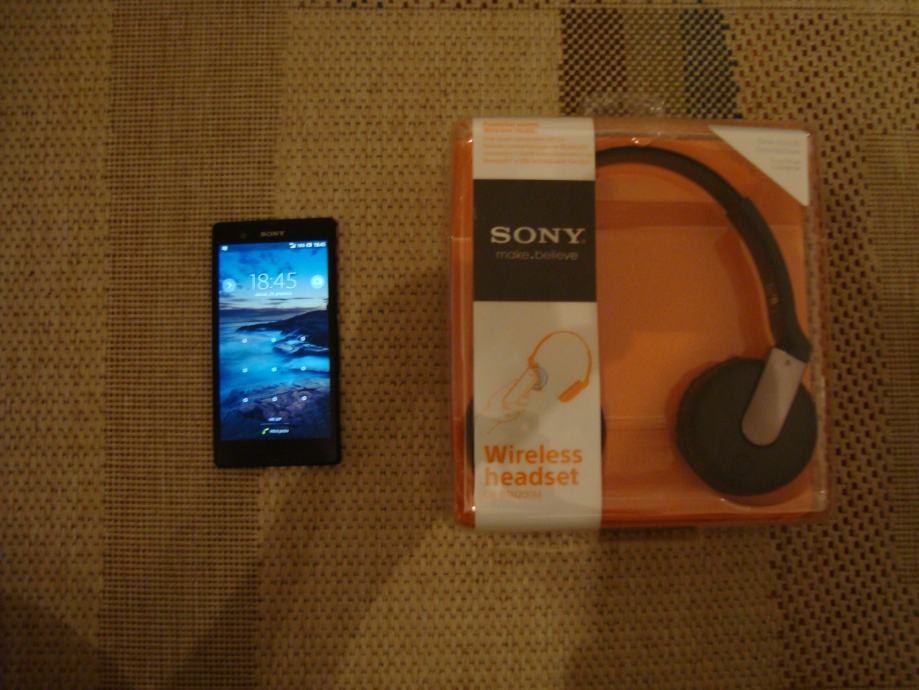 Sony Xperia Z & Sony Wireless Headset