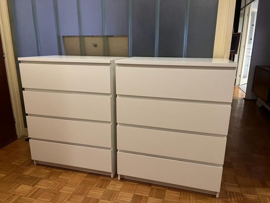Komoda s 4 ladice IKEA 80x100 cm (2 kom)