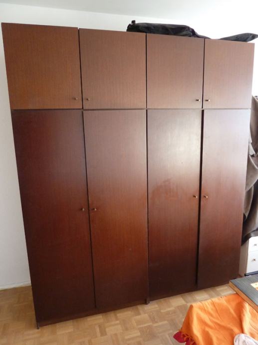 Dva dvokrilna ormara