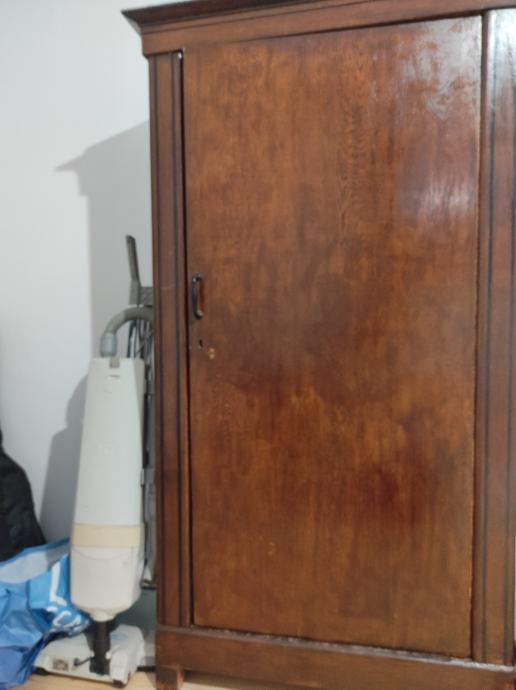 Boho vintage antikni ormar jednokrilni drveni