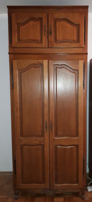 Vješaličar/Garderoba/Regal/Ormar/stilski, hrastov, star 50tak godina