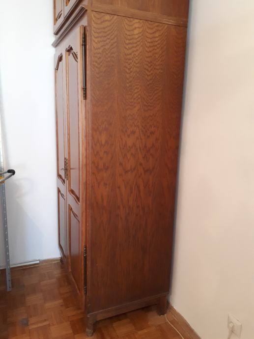 Vješaličar/Garderoba/Regal/Ormar/stilski, hrastov, star 50tak godina