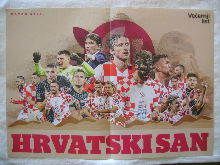 Vatreni put do čuda - novine, posteri, časopis i samoljepljive sličice