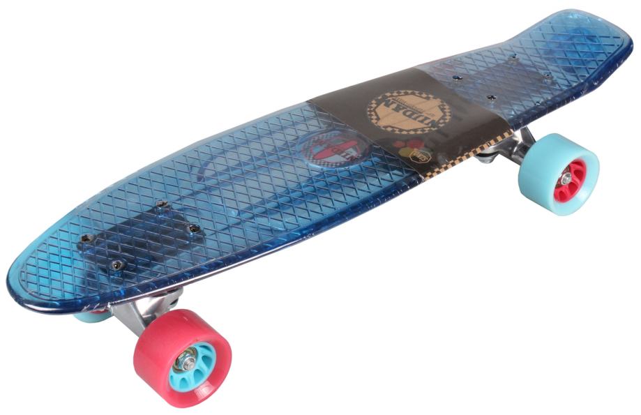 Flip Transparent plastični pennyboard, 22,5in