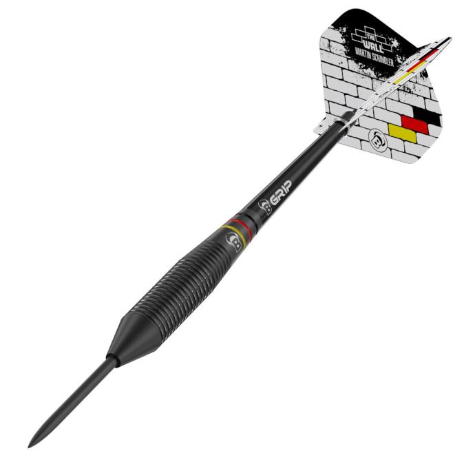 Pikado strelice Bulls Martin Schindler Black Brass | Steel | 23 grama
