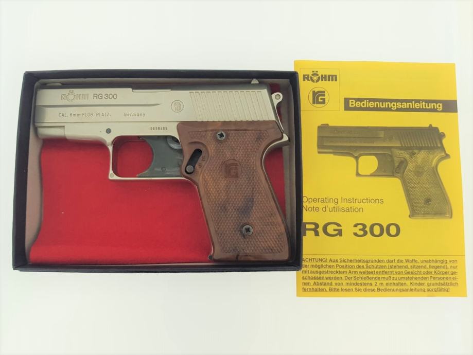 SIGNALNI PIŠTOLJ ROHM RG300, R1, RATE, POVOLJNO!