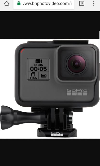 Gopro camera Hero 5 black s opremom