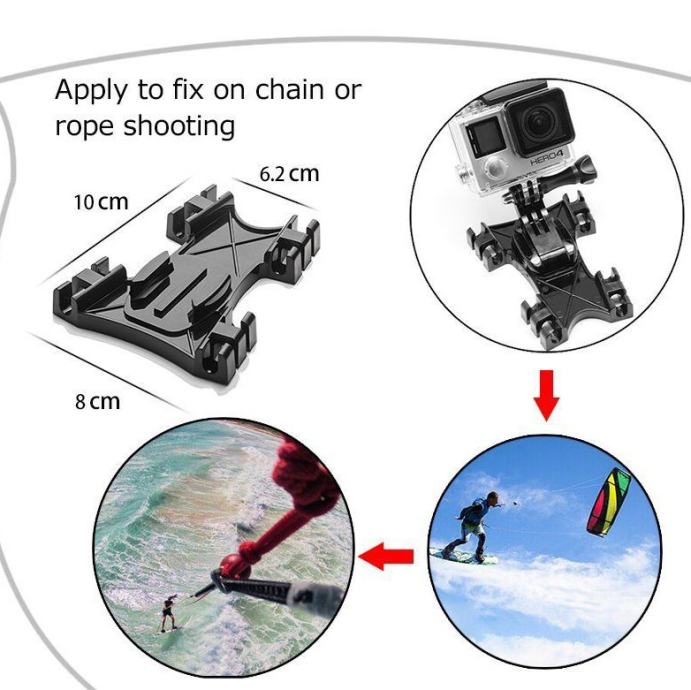 Kite Line Mount Holder za GoPro Hero kamere