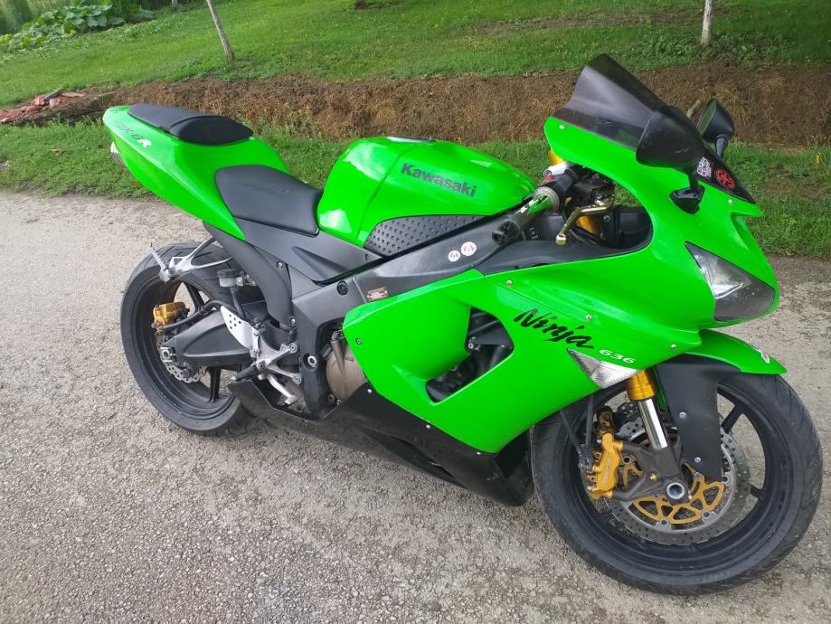 Kawasaki zx636 cm3 reg god dana, 2005 god.