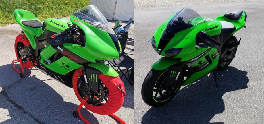 Kawasaki zx6r ninja 600 cm3, 2008 god.