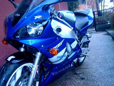 Yamaha fzr prerada R1 2001 1000 cm3, 1988 god.