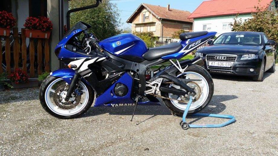 Yamaha r6 03 jako dobra akrap. 3350e , 2003 god.