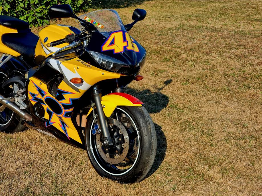 Yamaha R6 600 Valentino Rossi, 2003 god.